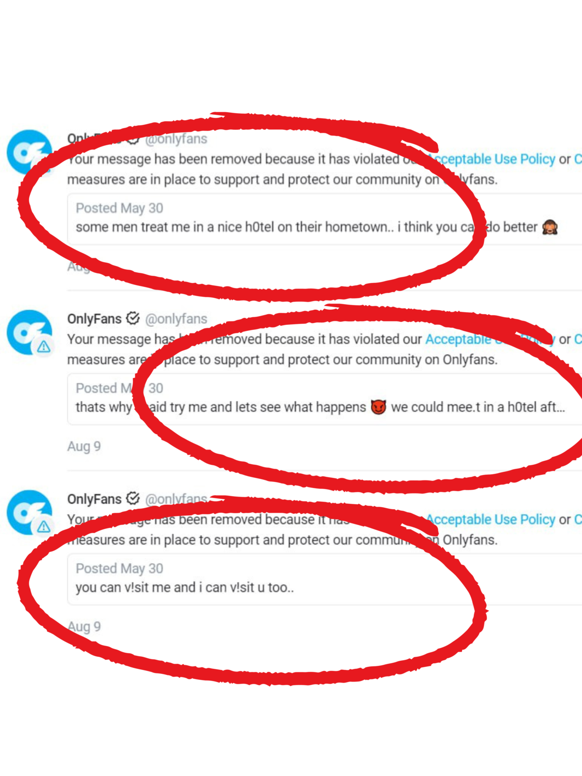 OnlyFans Restricted Words 2024: Avoid Getting Restricted, Banned or ...